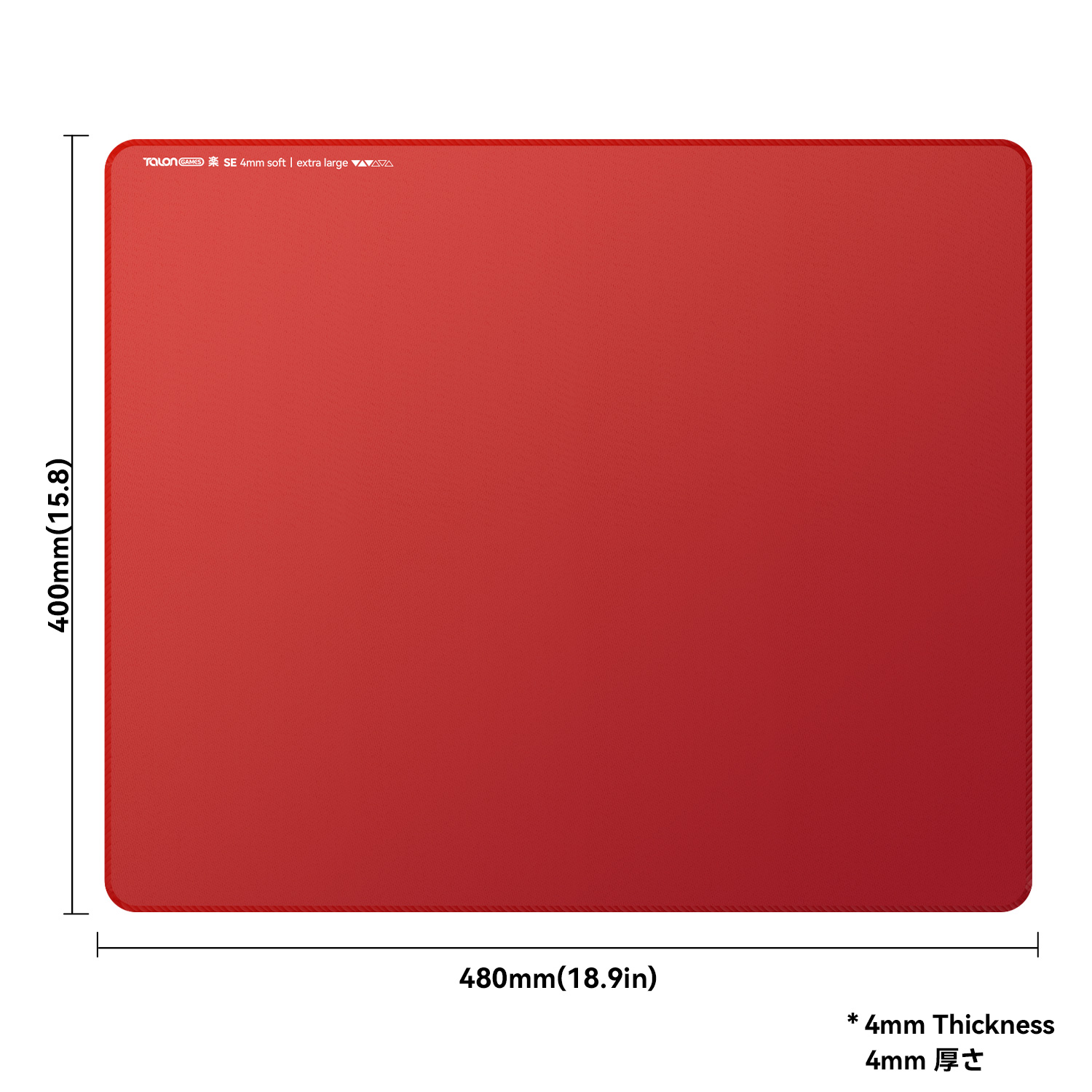 TALONGAMES eSports Gaming Mouse Pad Fabric Cross Anti Slip Function ...