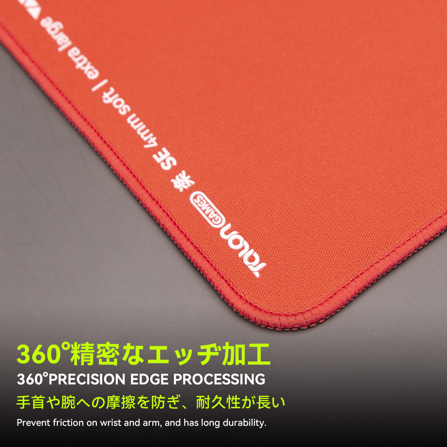TALONGAMES eSports Gaming Mouse Pad Fabric Cross Anti Slip Function ...