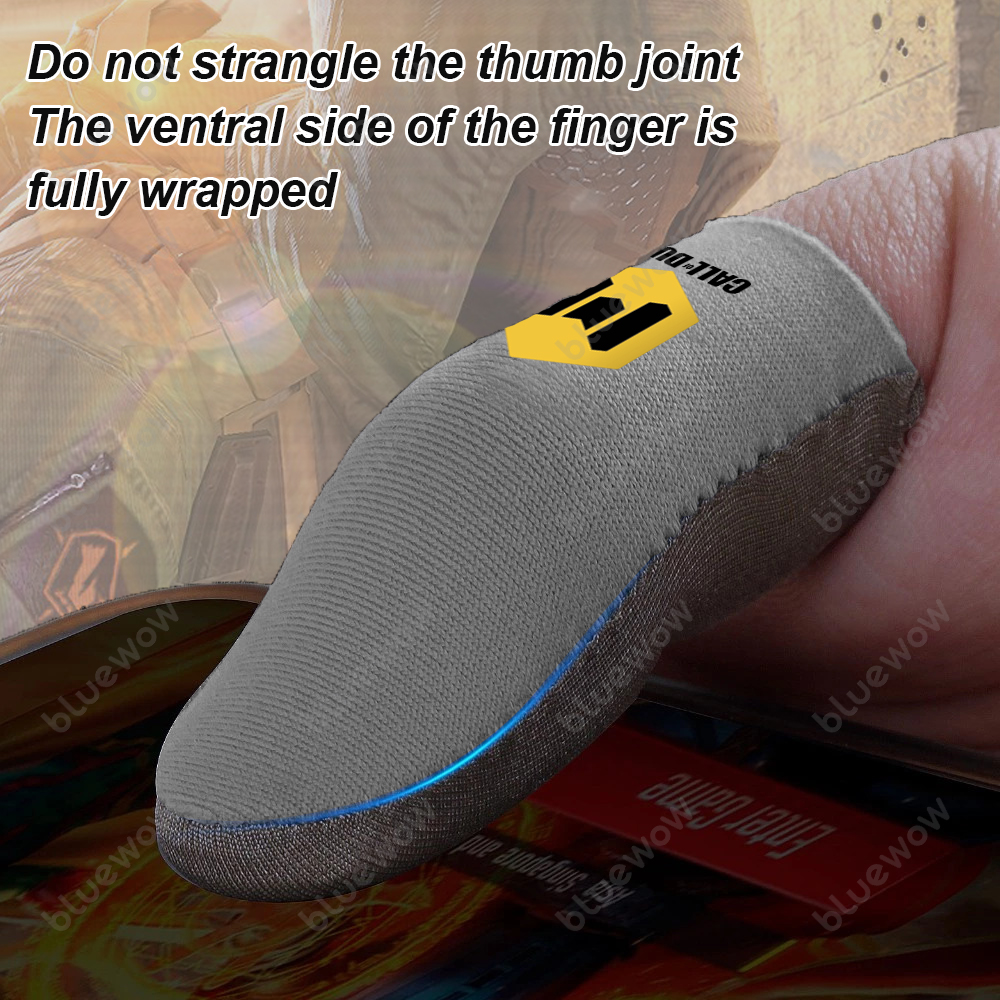 BlueWow Finger Sleeve Gaming codm Mobile Game Gloves for PUBG ...