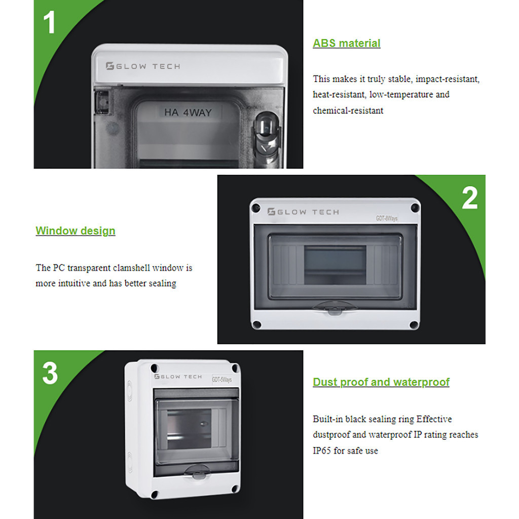HT Series 8/12/18-way Indoor And Outdoor Waterproof And Dustproof ...