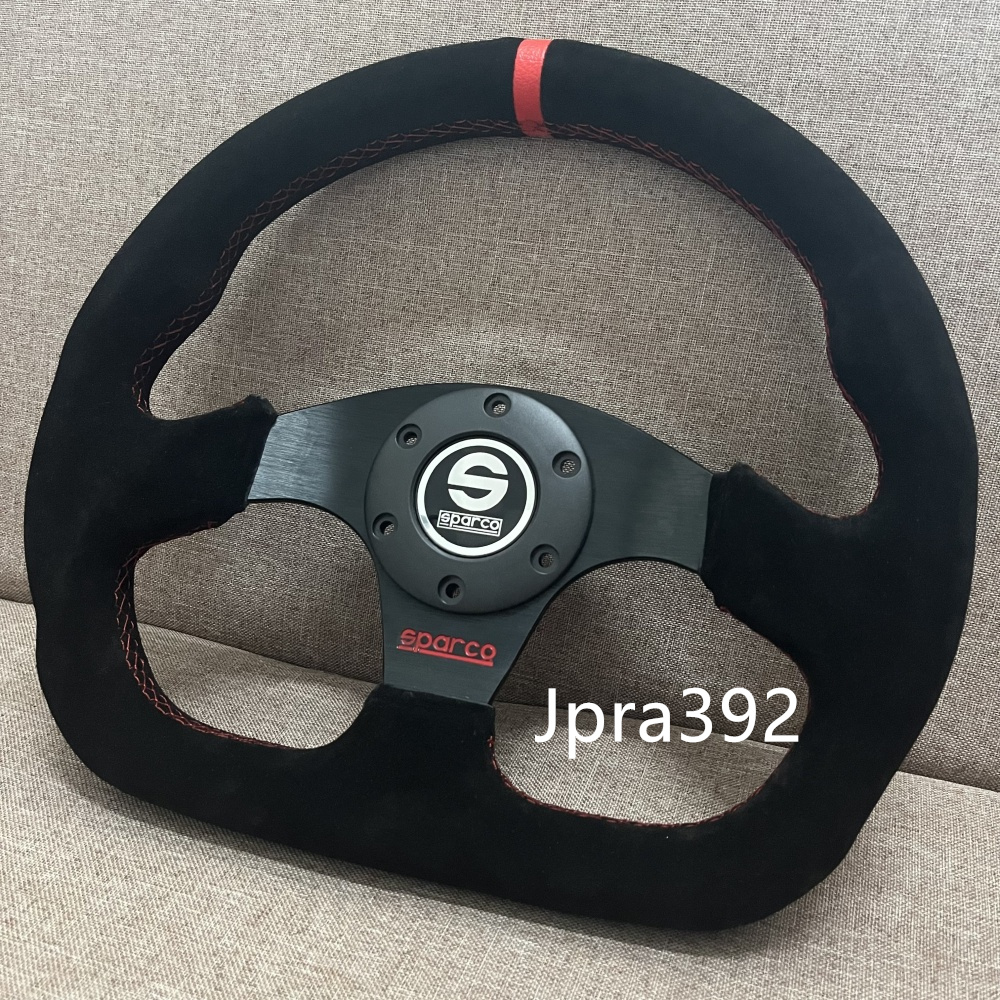 Spc D-shaped suede steering wheel 13"/320mm universal | Shopee Philippines