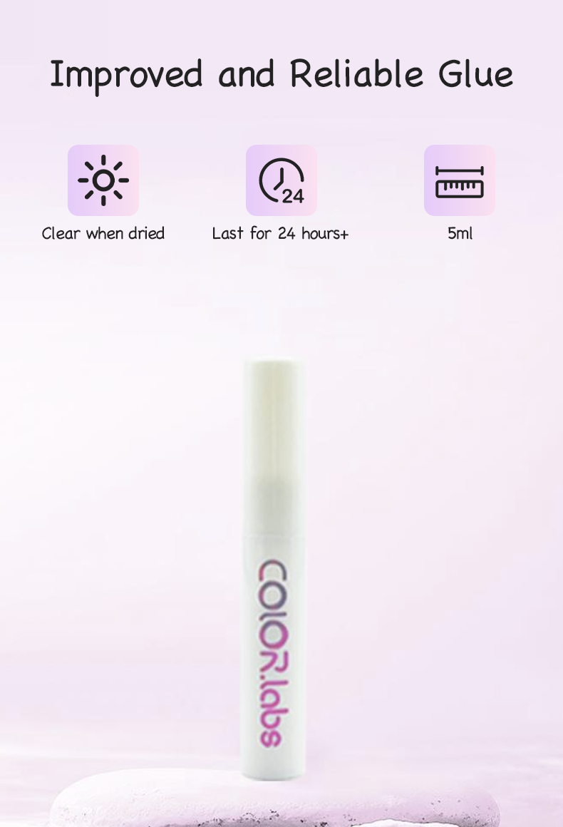 COLOR.labs Makeup Eyelash Extension Clusters Individual Lashes 320 WISP ...