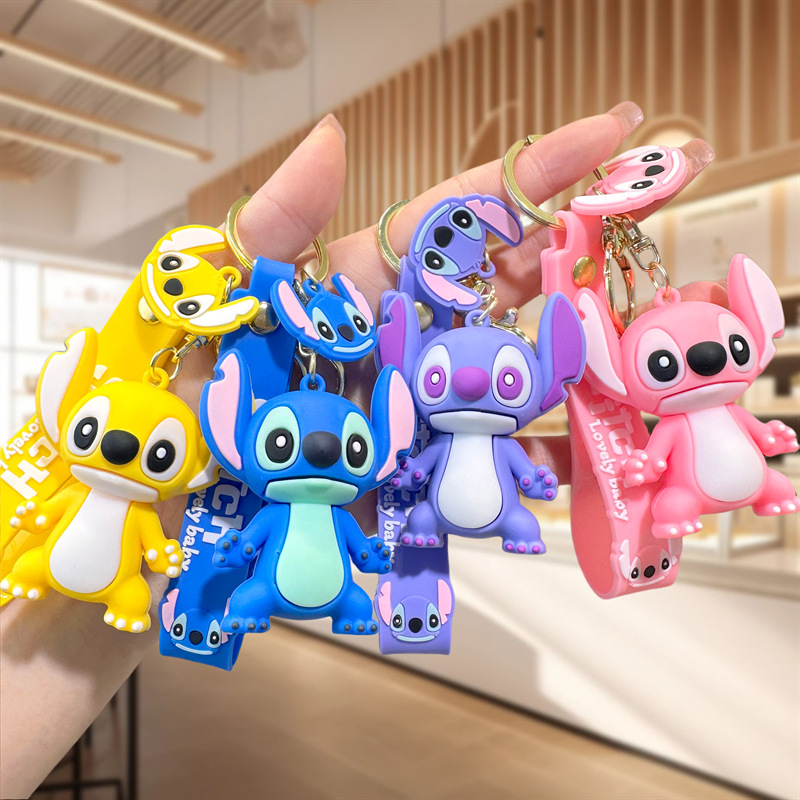 Cartoon Cute Stitch Keychain Female Doll Doll Pendant Male Car Key ...