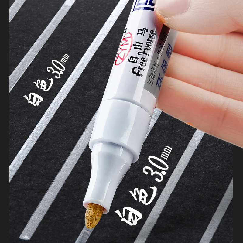 【Waterproof and Sunproof 】Rubber Permanent Paint Marker Pen Car Type ...