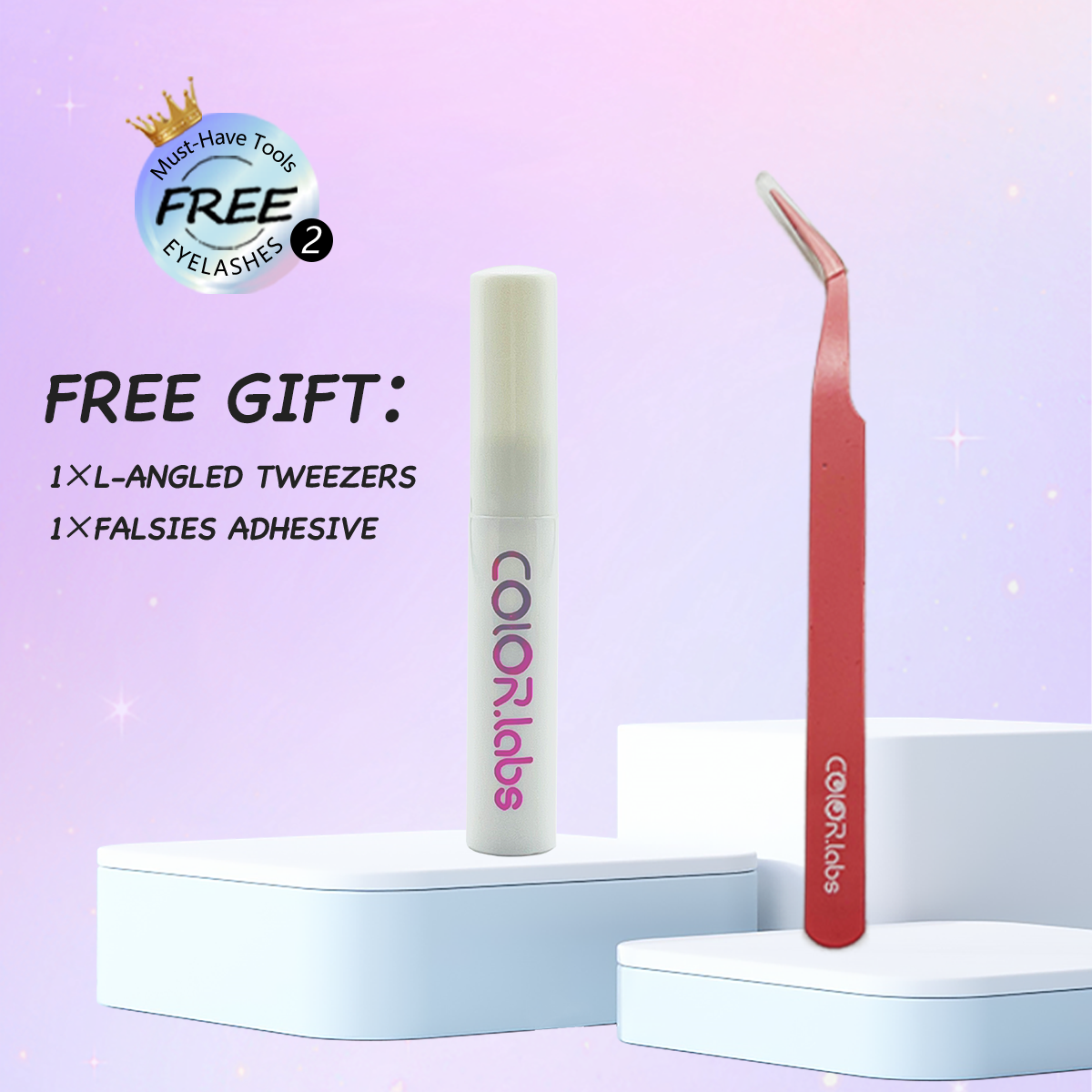 COLOR.labs Eyelash Extension Wisp Mega Pack 2.0 Cluster Individual ...