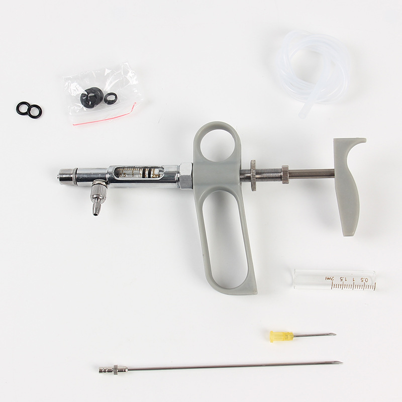 Animal Syringe Metal Continuous Syringe Chicken Vaccine Continuous ...