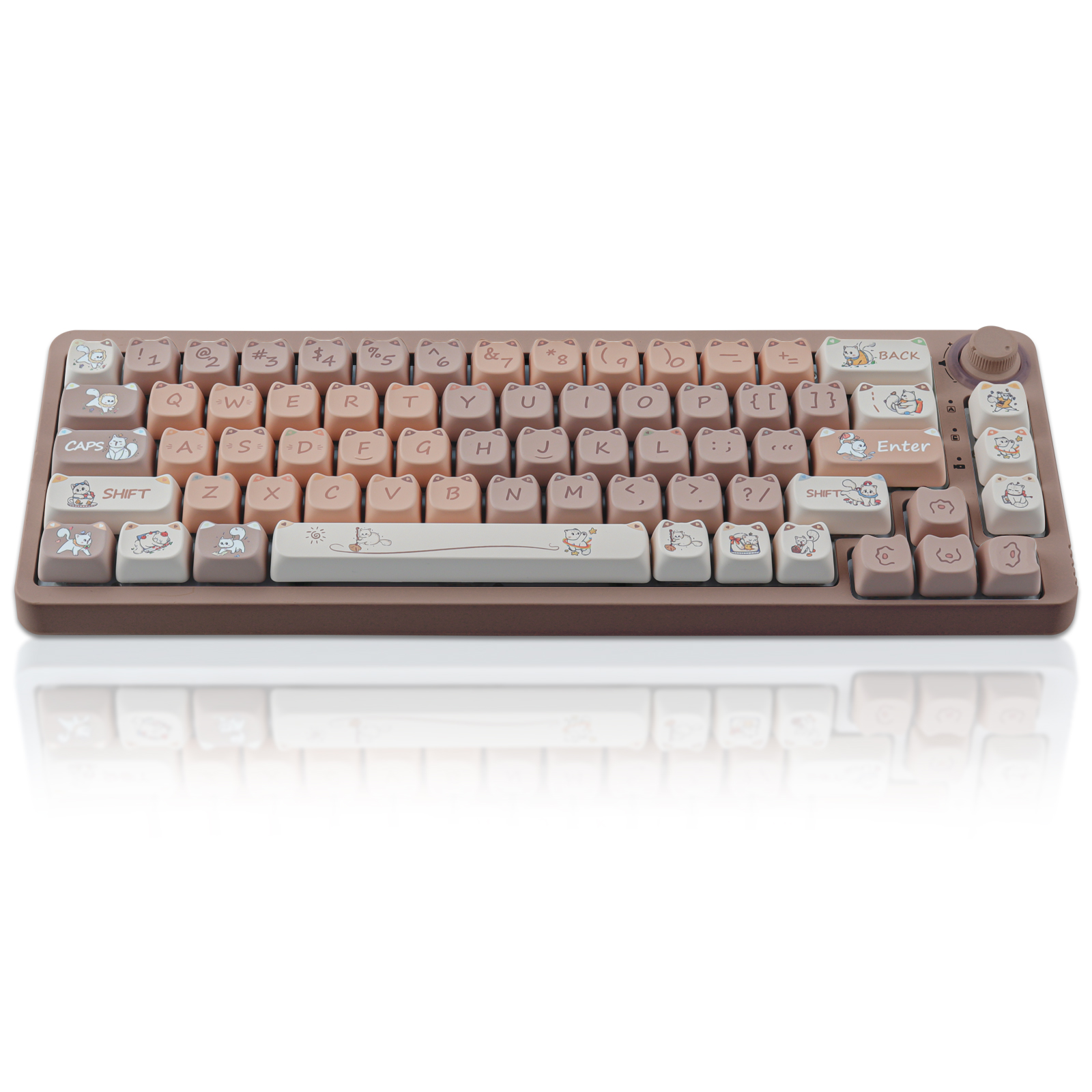 Naughty Cat keycaps 142 Keys keycaps MOA Profile DYE-SUB Personalized ...