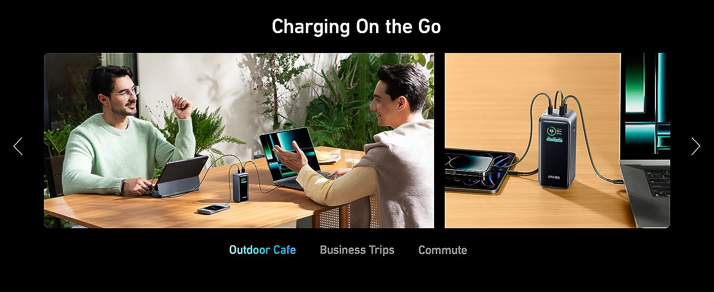 Anker Prime Power Bank 20000mAh Portable Charger with 200W Output Smart ...