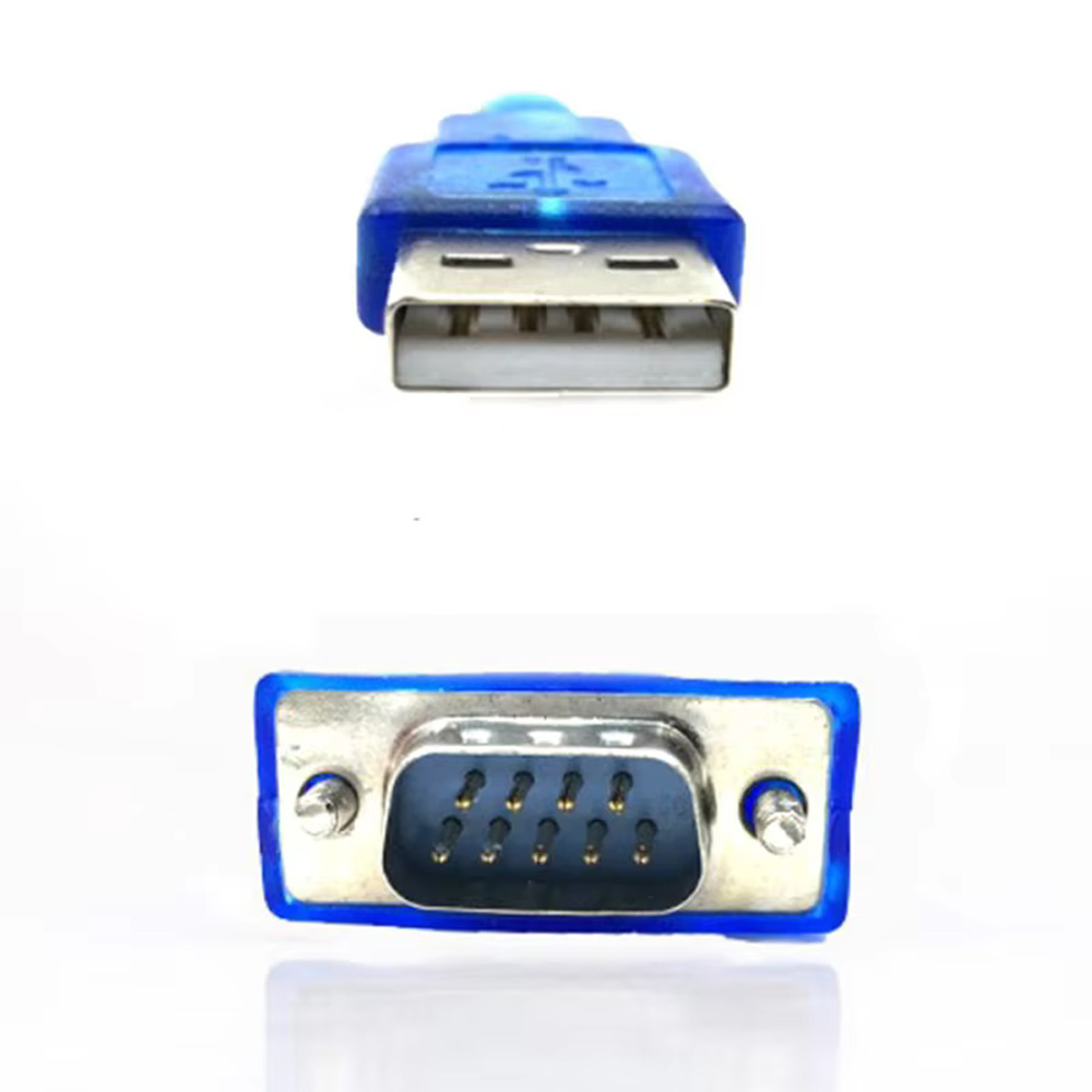 USB to RS232 Serial Port DB9 9 Pin Male COM Port Converter Adapter ...