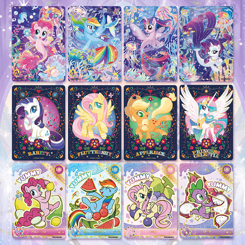 My Little Pony Card No.6 pinkie pie fluttershy Rare SC/SGR/LSR/UR Girls ...