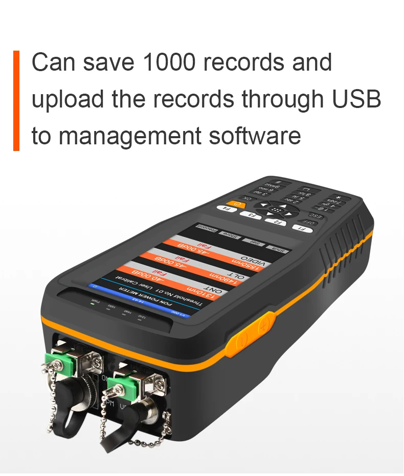 ⭐⭐⭐TM70B Handheld PON Fiber Optical Power Meter APC 1310/1490/1550nm ...