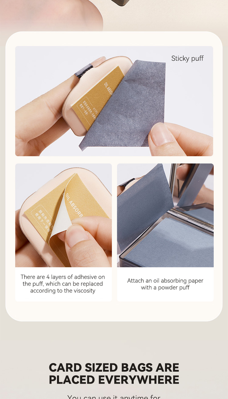 100 Sheets Of Oil Absorbing Paper For Women's Oil Control And Pore ...
