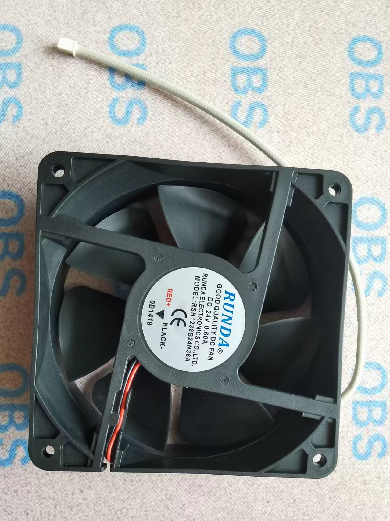 R RUNDA Brand New RD12038S24H DC24V Volt 0.36A 0.50A 0.6A 12cm Welding ...