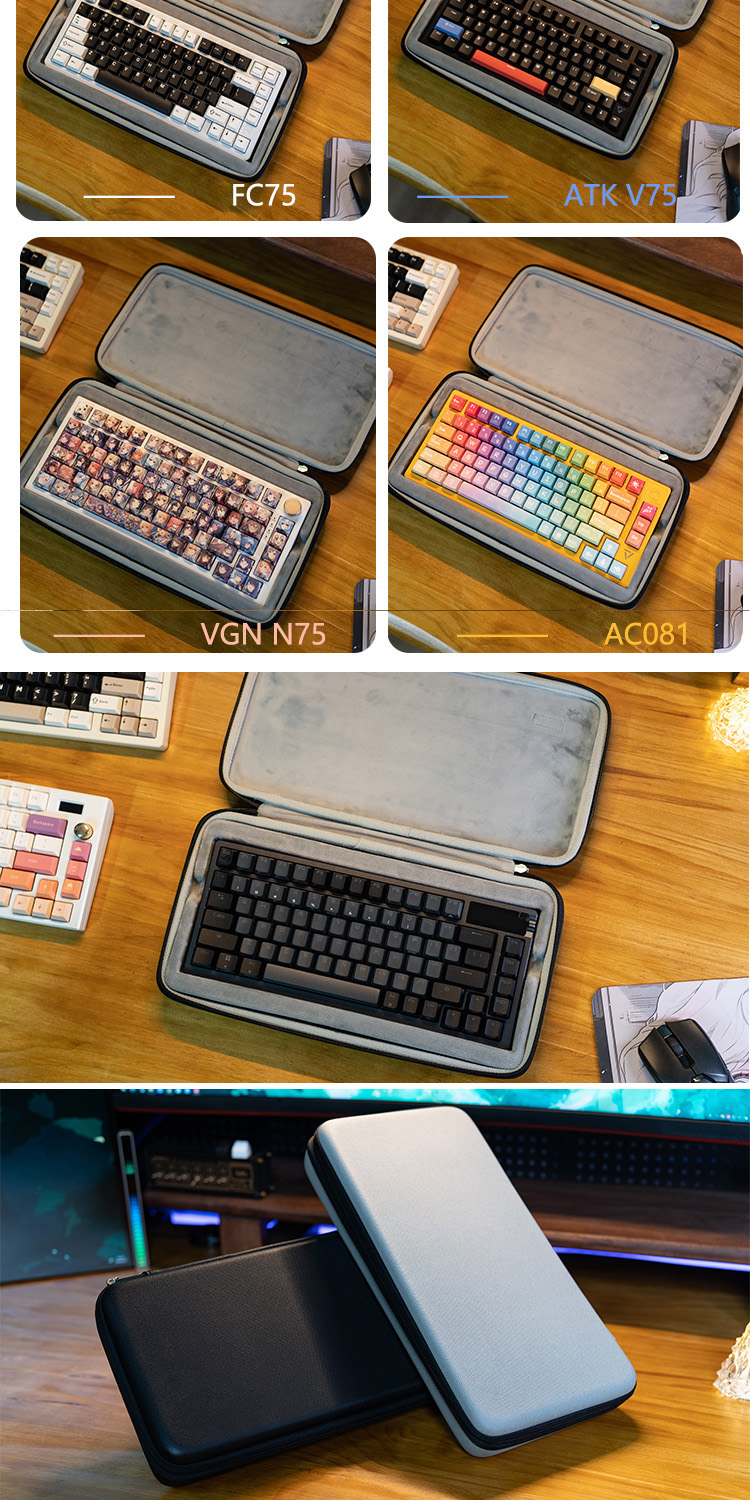 75% Layout Keyboard Carrying Case Customized Mechanical Keyboard ...