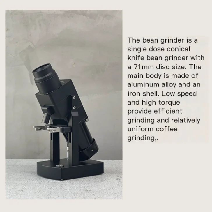 Mischief Workshop Demon Single Dose Grinder 71mm Conical Burr Coffee Grinder | Shopee Philippines