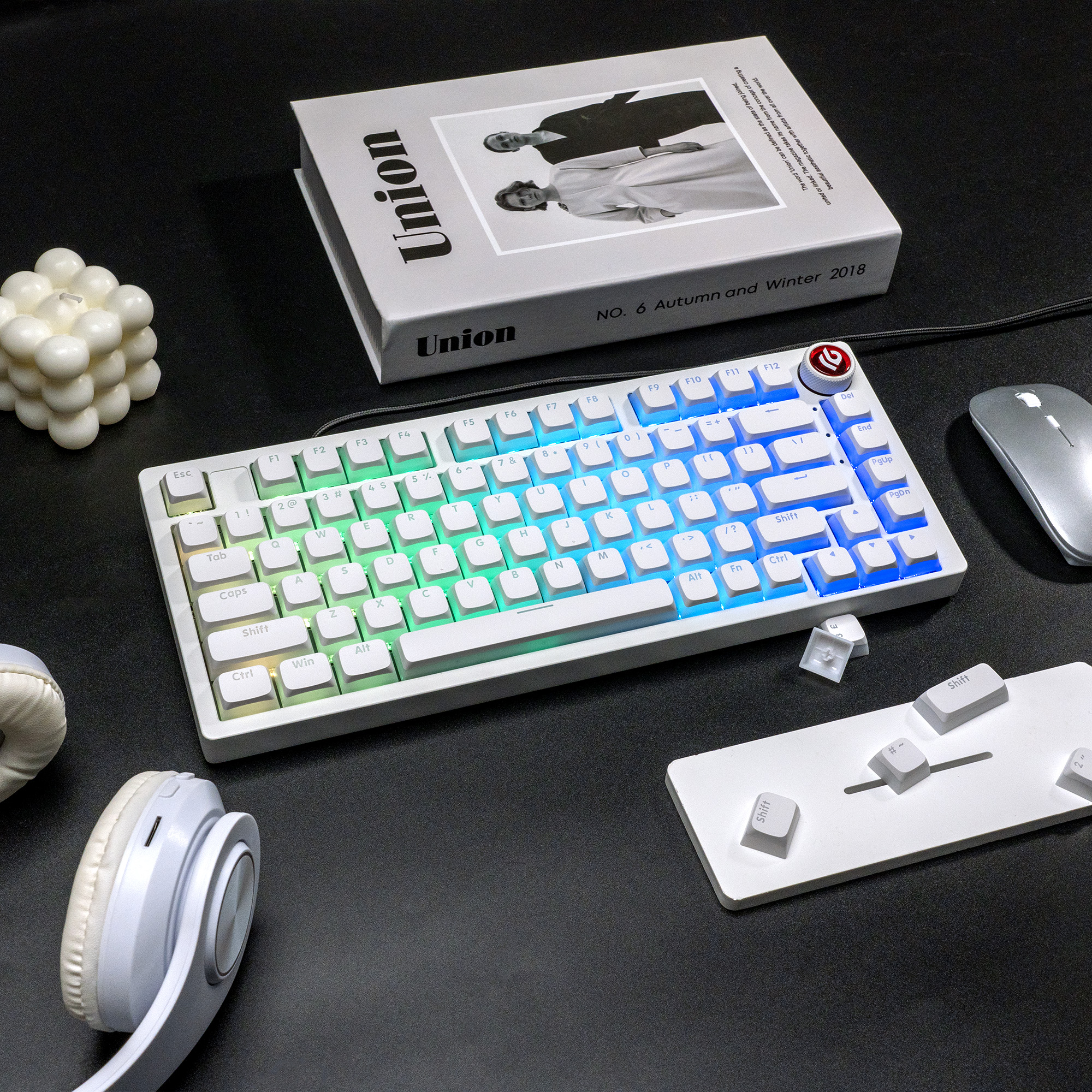 XVX Shine Through White Pudding Keycaps XDA Profile 117 keys | Shopee ...