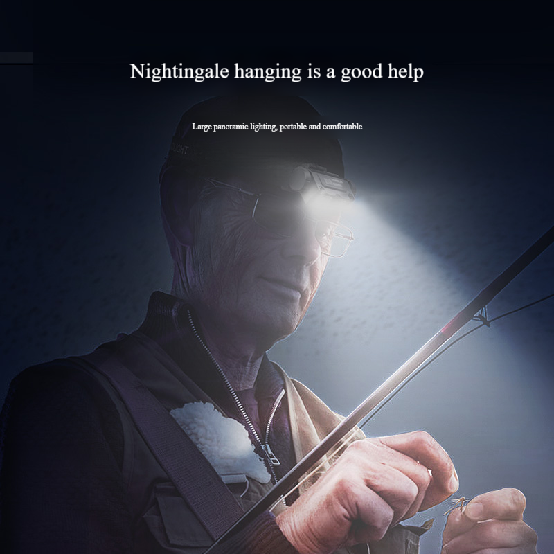 Smiling Shark TD0193 Rechargeable Headlight Mni Headlamp Led*6 2800LM ...