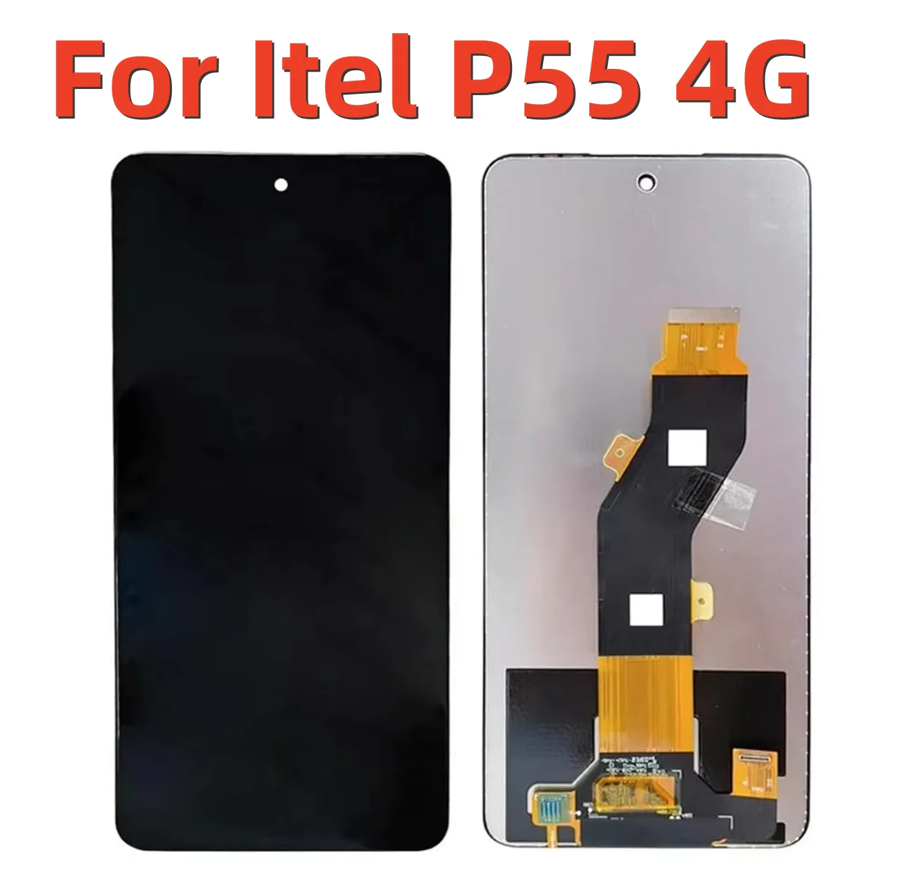 for Itel P55 4G A666L LCD Display Touch Screen Digitizer Panel Assembly ...