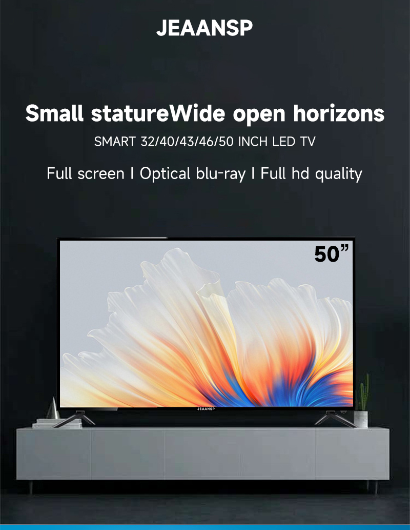JEAANSP Smart TV 50 inch 32 40 43 Inch HD LED TV Android 12.0 TV Bluetooth TV WiFi/Netflix ...