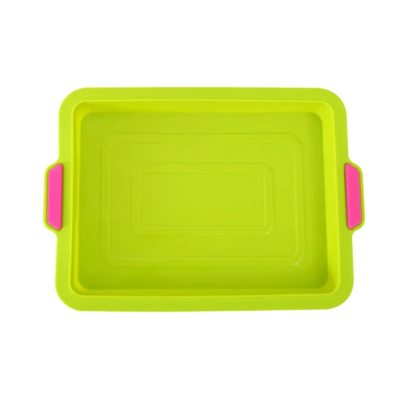 Square Silicone Baking Tray Pan Mold Bread Pan Cake Mould Bakeware ...