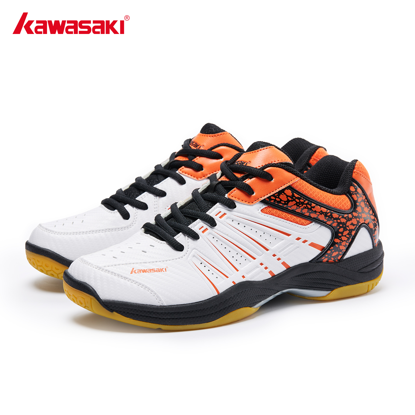 Kawasaki Pickleball Shoes Sneakers Shoes K-065D Professional Badminton Shoes Breathable Anti ...