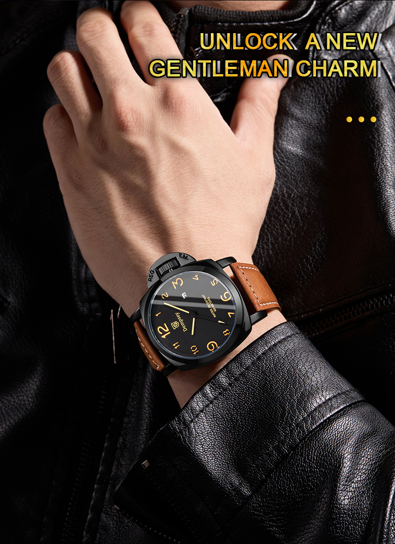 DEMPSEY Automatic Mechanical Watch for Men Jam Tangan Lelaki Original ...