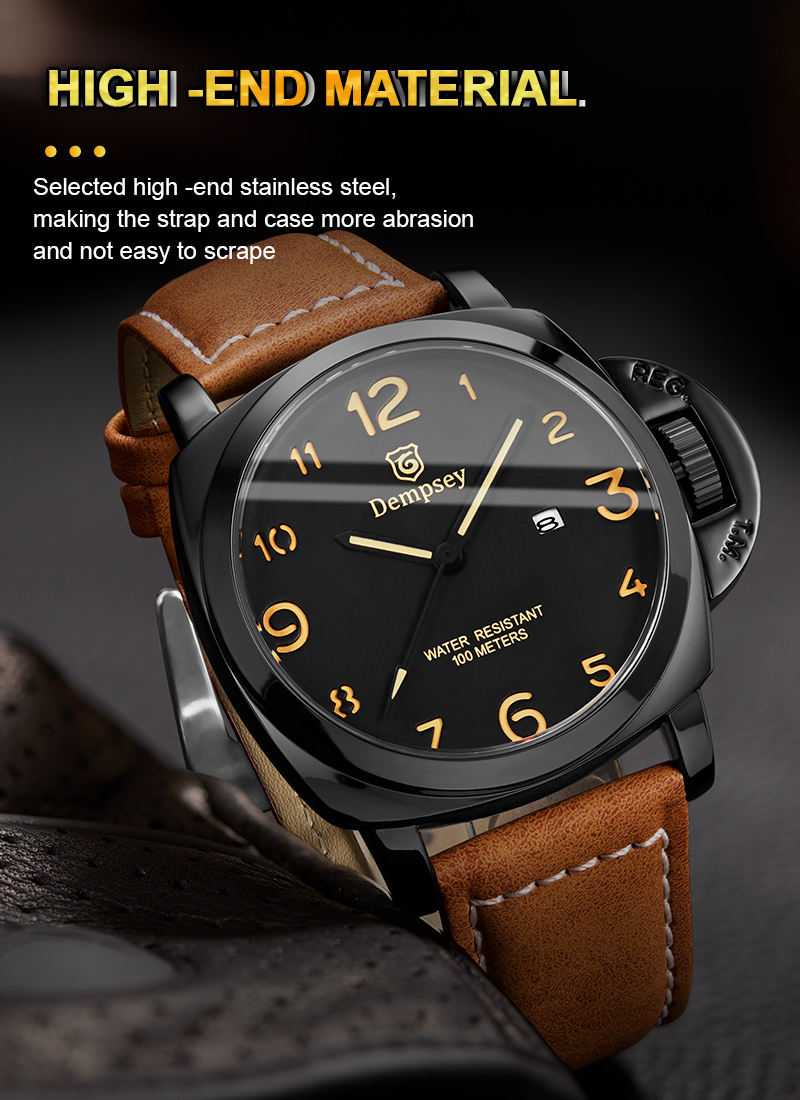 DEMPSEY Automatic Mechanical Watch for Men Jam Tangan Lelaki Original ...