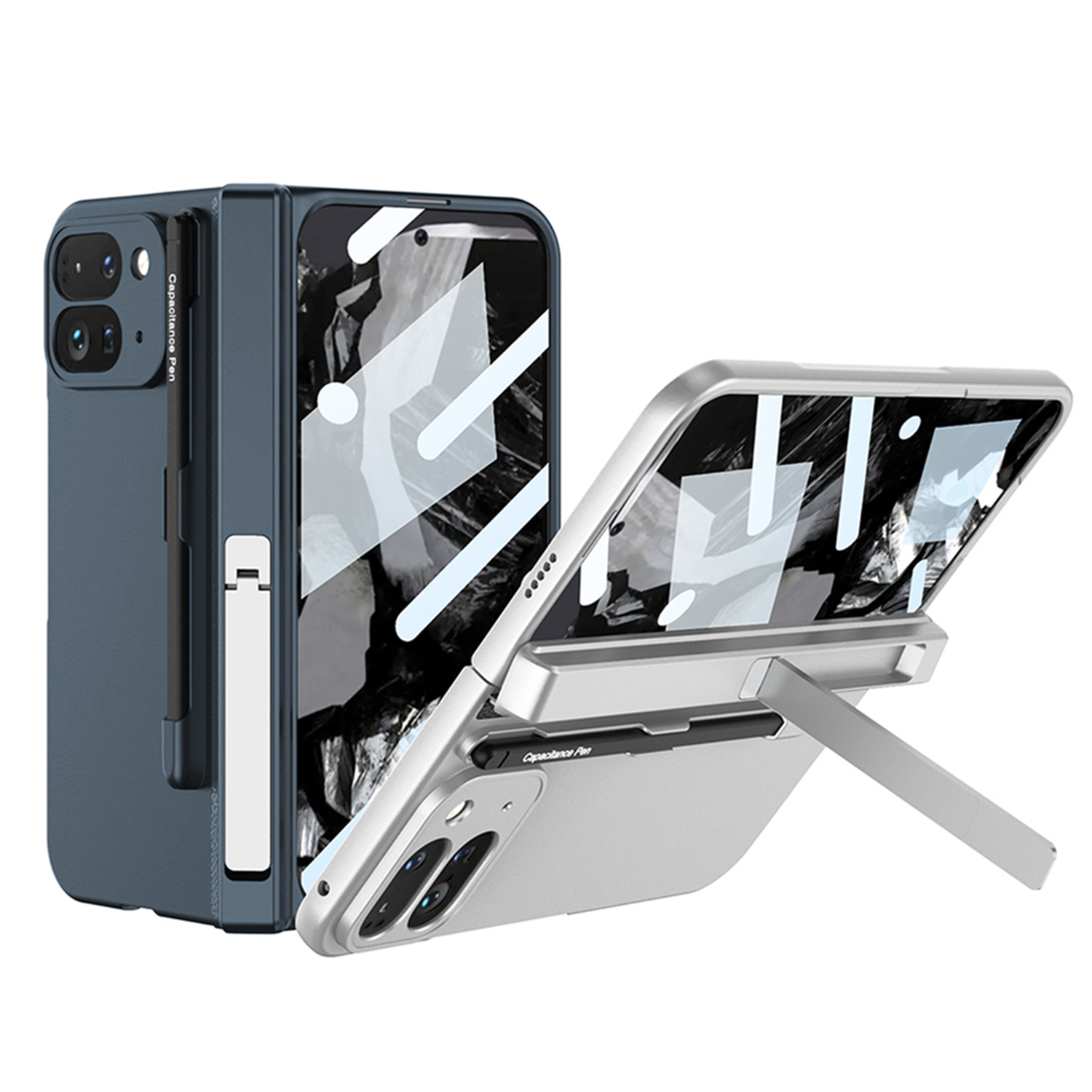 Google Pixel 9 Pro Fold 2024 Magnetic Hinge Protection Hard Case Built ...