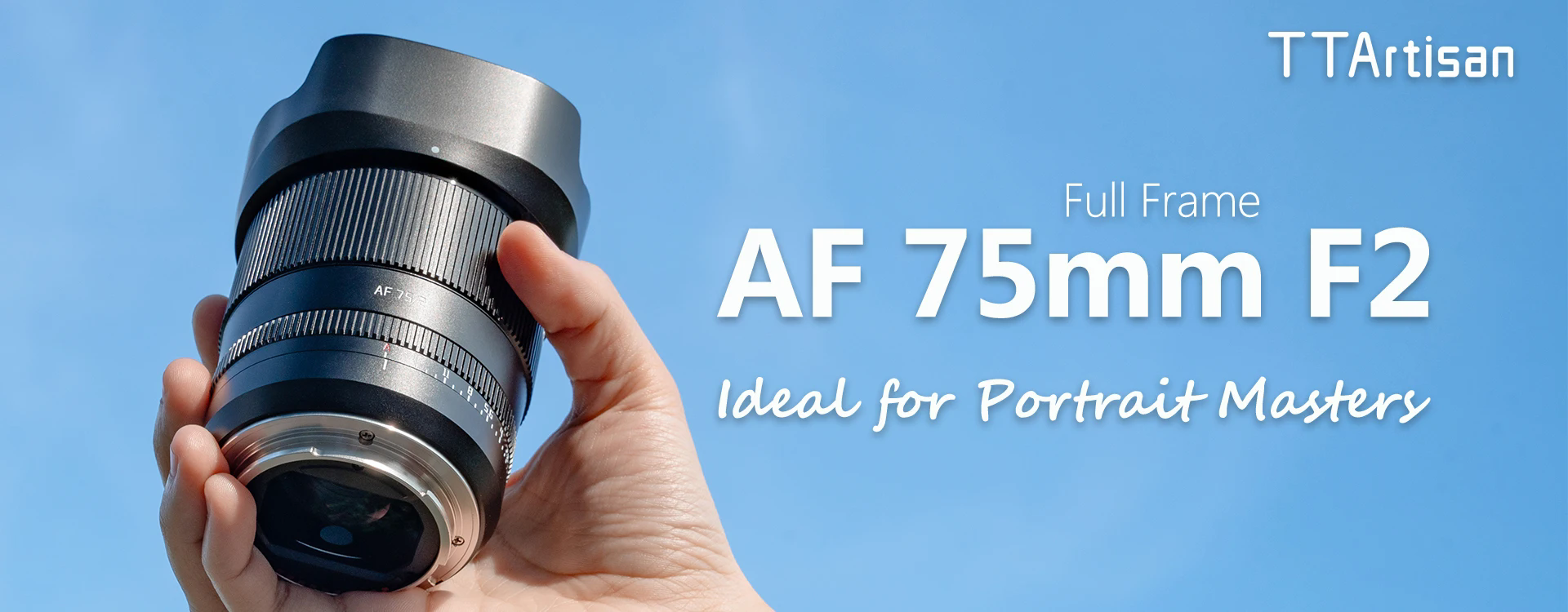 TTArtisan 75mm f2 AF Autofocus Full Frame Prime Focus portrait Camera ...
