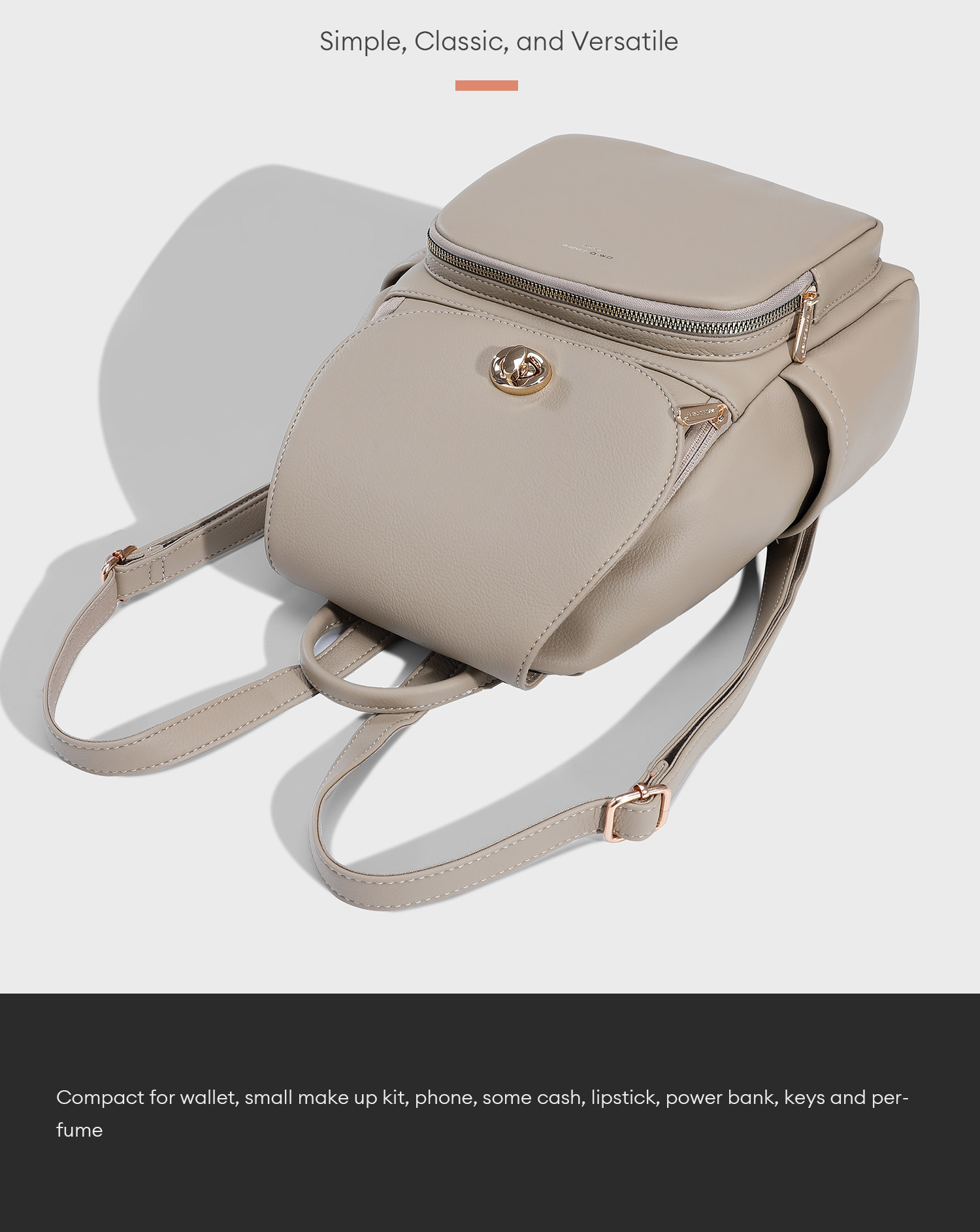 David Jones 2025 Spring Summer New Collection Designer Fashion Backpack ...