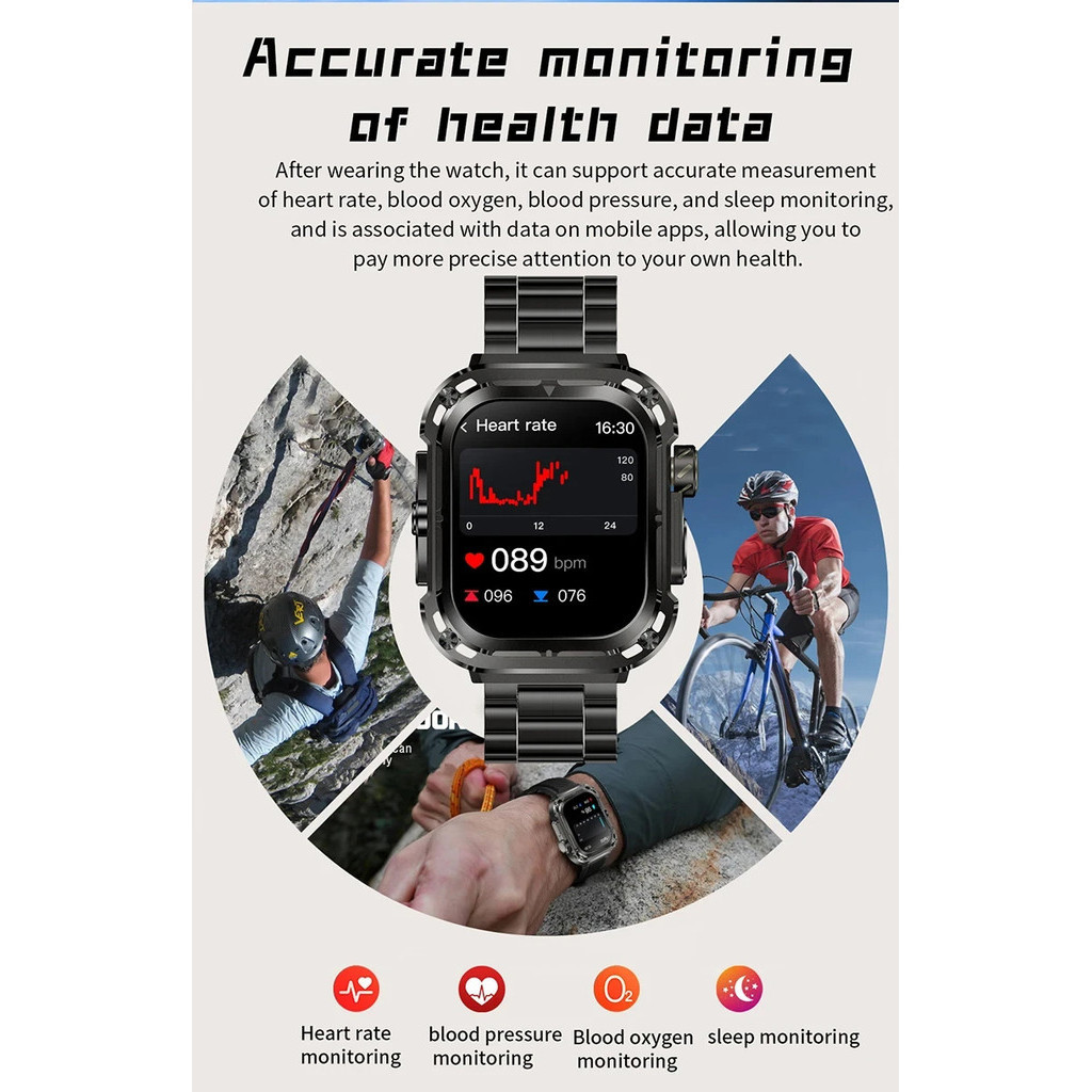 SmartWatch Z85 Max With 2 Different Straps Square Screen Waterproof ...