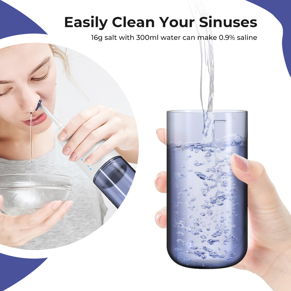 Nasal Wash Nose Cleaner Electric Neti Pot for Nasal Irrigation For ...