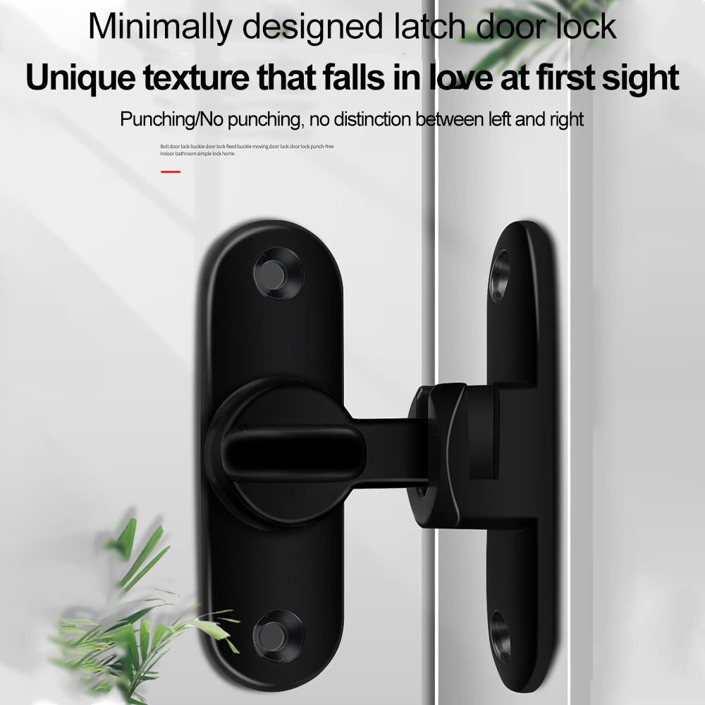 90/180 Degree Flip Door Lock Security Small Door Latch for Garden ...
