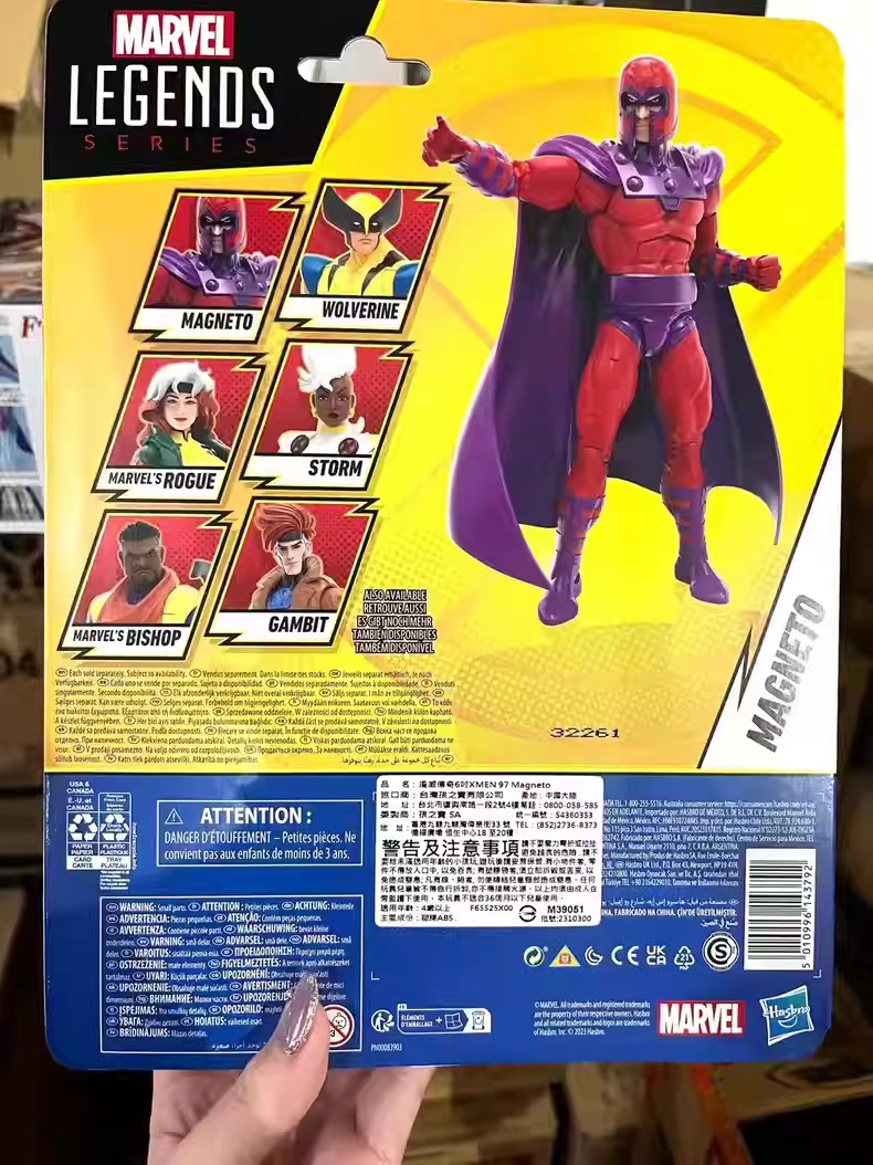 Marvel Legends Series Magneto, X-Men ‘97 Collectible 6-Inch Action ...