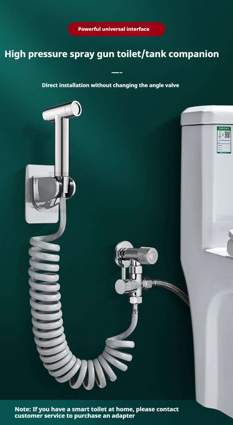 [Ready Stock] Toilet Pressurized Flushing Spray Gun Faucet Toilet ...