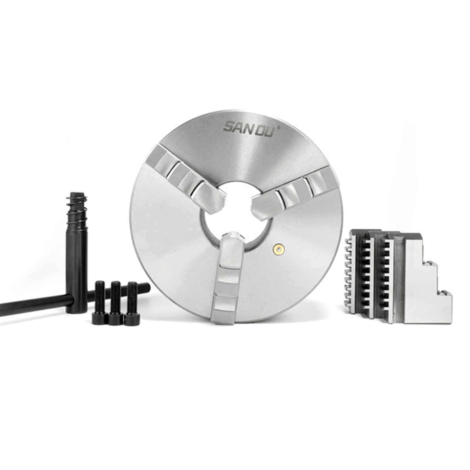 【Local Warehouse+COD】K11-80 3 Jaws Manual Lathe Chuck with Turning Machine Tools Accessories ...