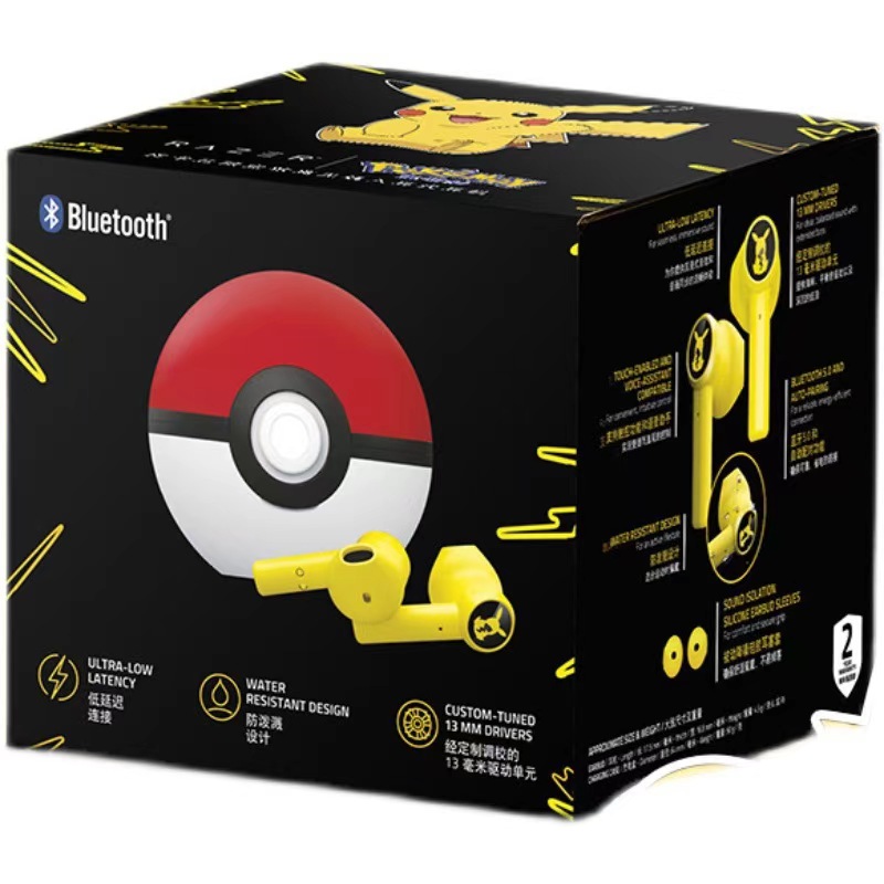 R RAZER Pikachu True Wireless Bluetooth Headset Warhammer Shark ...