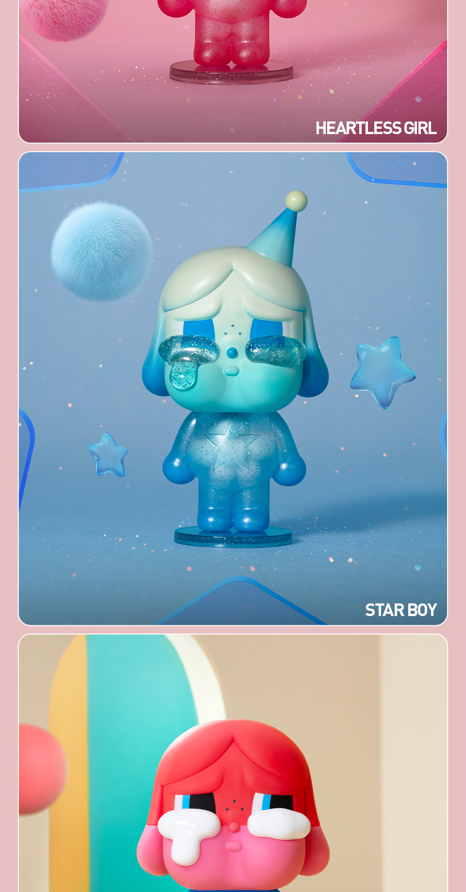 POP MART CRYBABY Crying Again Series Figures (Whole Set) | Shopee ...