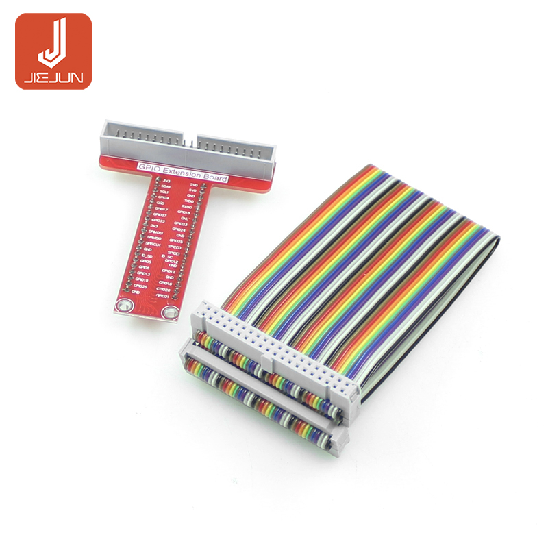 Raspberry pi 3B+4B GPIO expansion board T-shaped expansion board ...