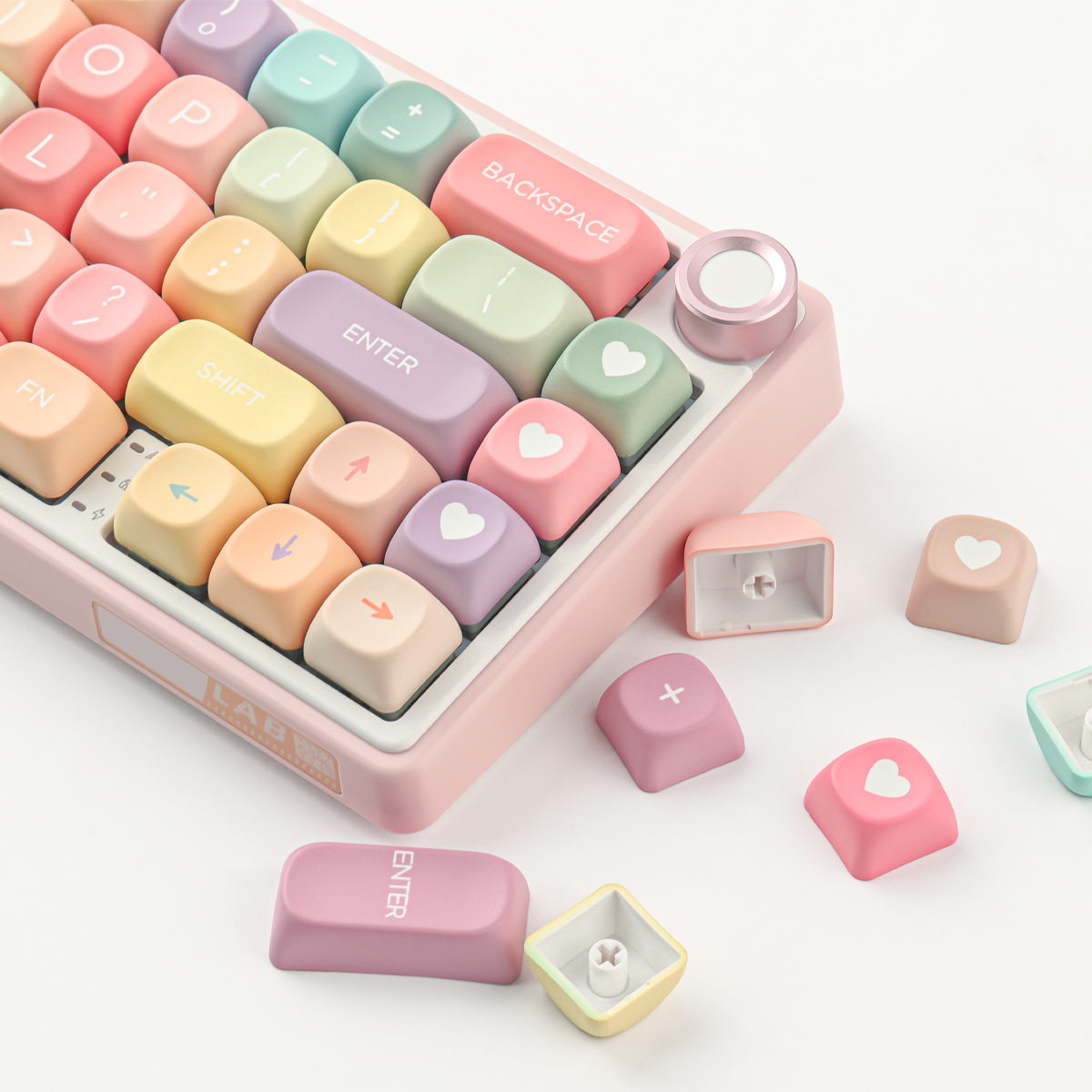 Candy keycaps 126 Keys keycaps MOA Profile DYE-SUB Personalized For ...