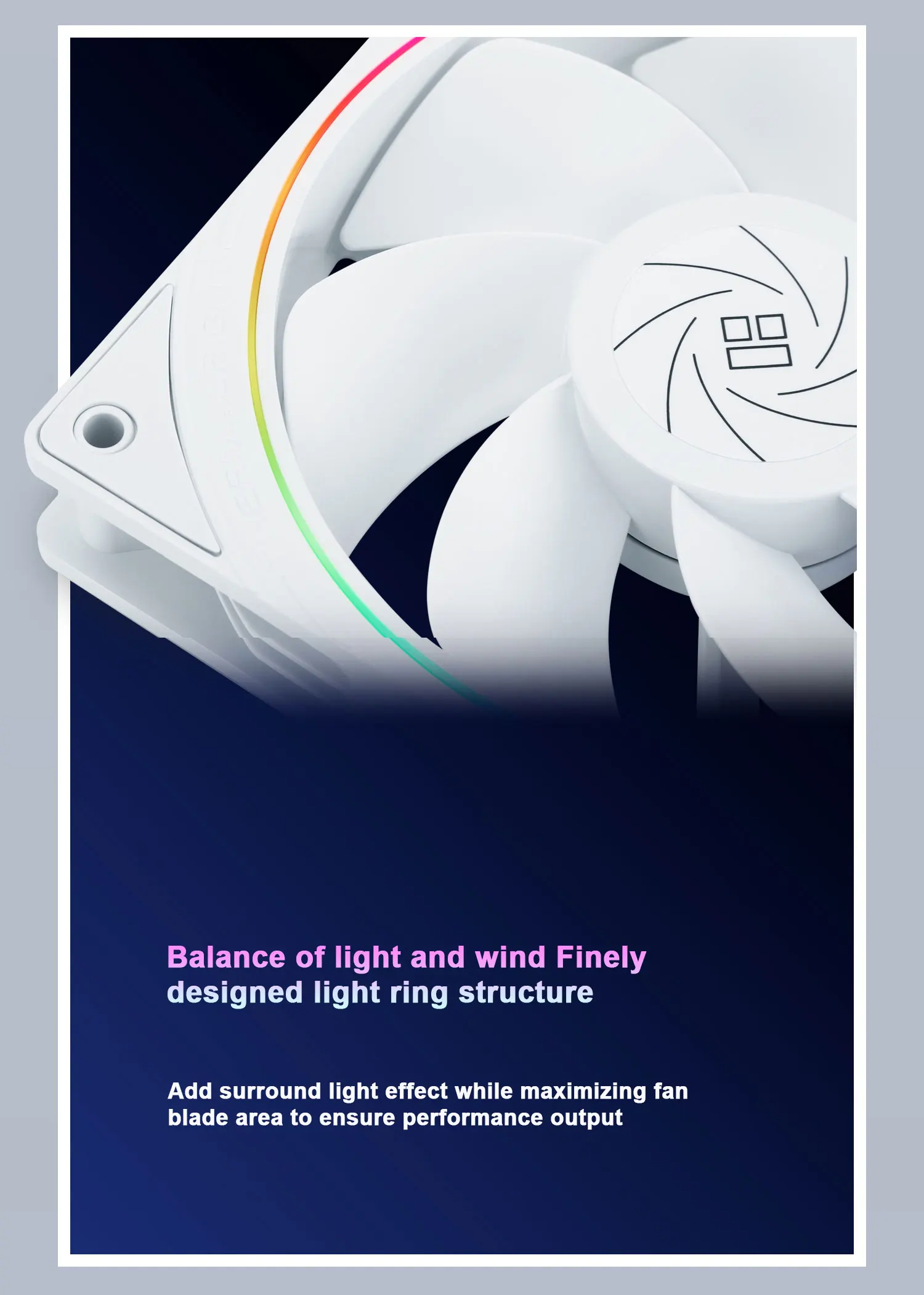 Thermalright TL-S12R 12CM computer case fan reverse CPU Fan air outlet ...