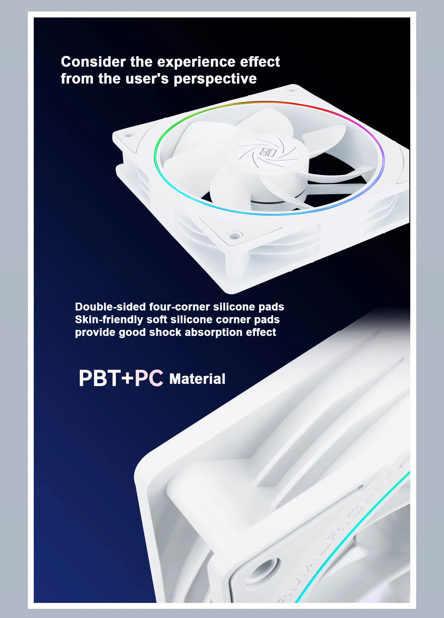 Thermalright TL-S12R 12CM computer case fan reverse CPU Fan air outlet ...