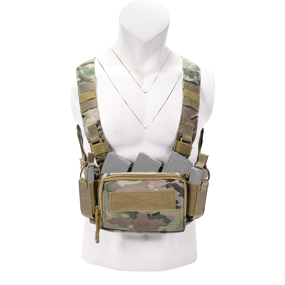 SINAIRSOFT Tactical D3CR Chest Rig Micro Chest Vest with 5.56 7.62 ...
