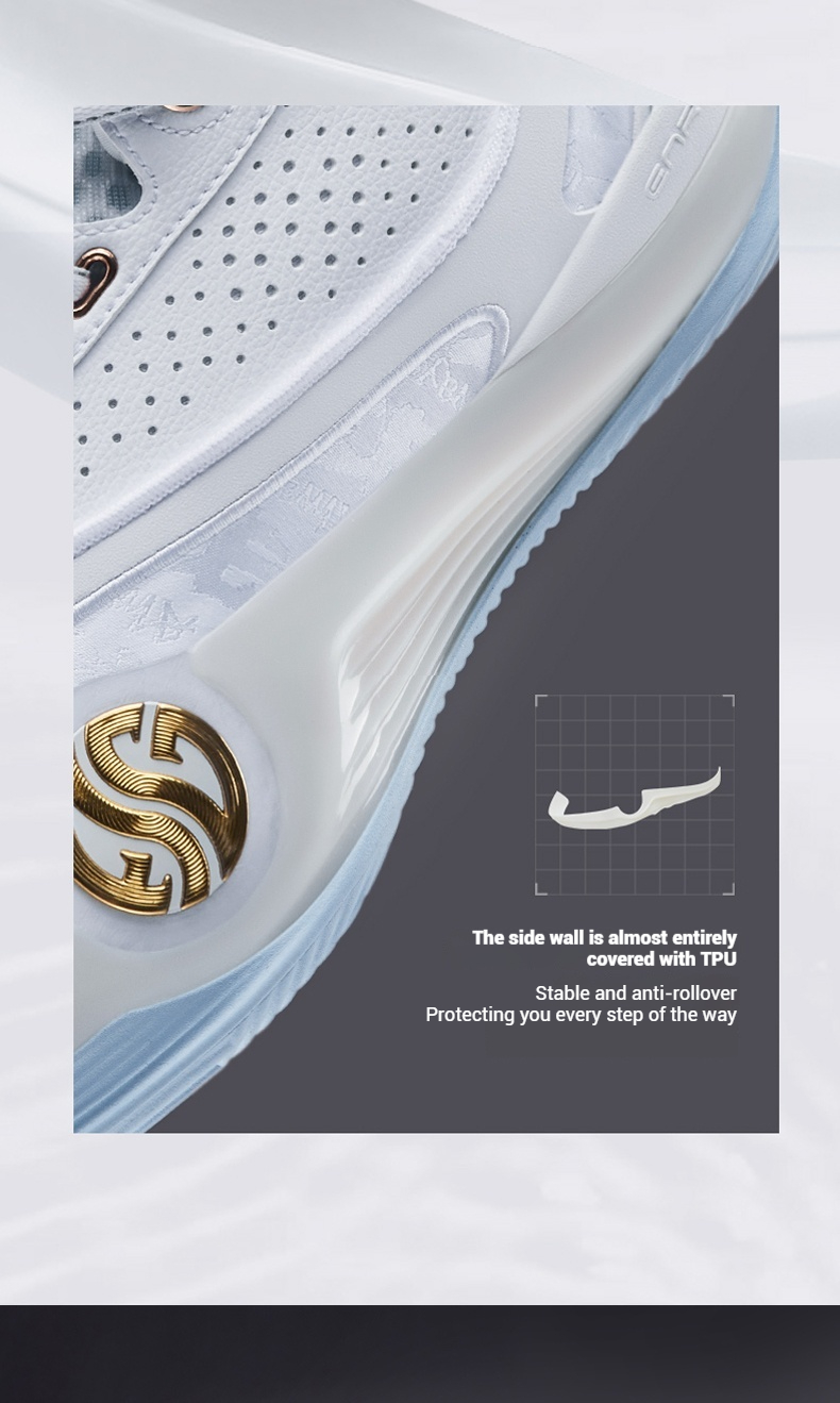 361 Degrees Zen Vi/Prm Men Basketball Shoes Professional Practice ...