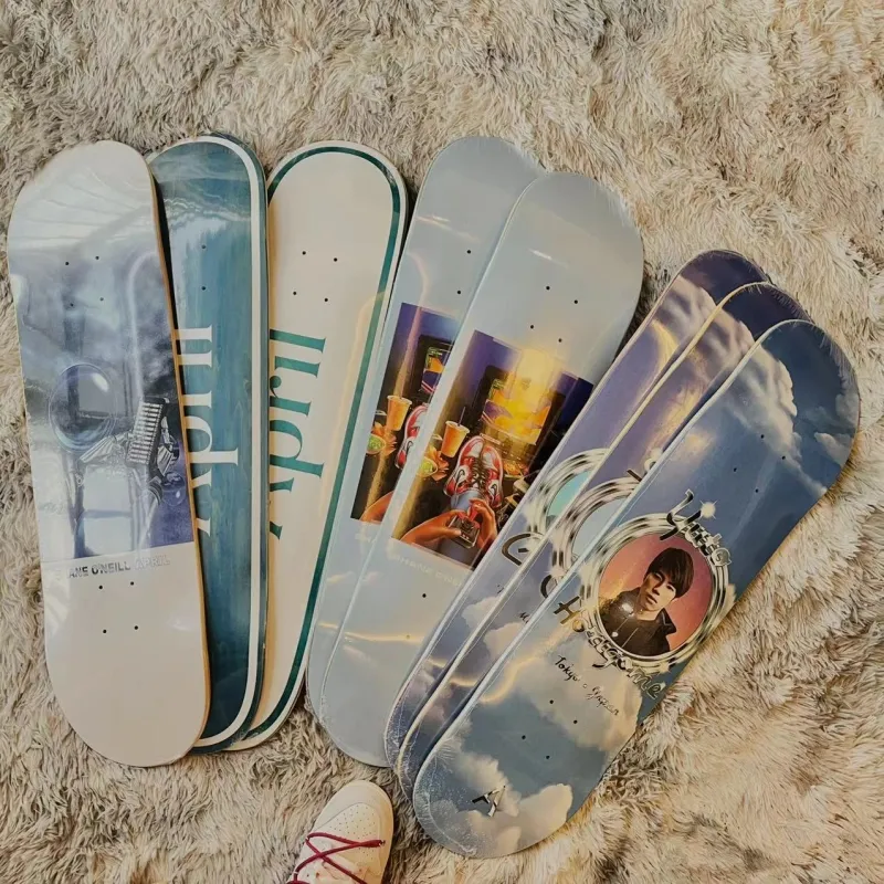 APRIL SKATEBOARD DECK ORIGINAL DECK 7 LAYERS CANANDIAN MAPLES ADULT ...
