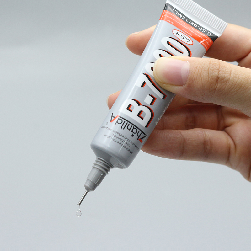 Zhanlida B7000 Mobile Phone Glue Adhesive Transparent Needle Design ...