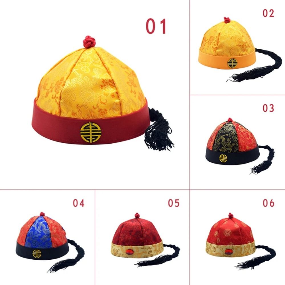 ATHALF Dynasty Ancient Chinese Hat, Traditional Headwear Cosplay ...