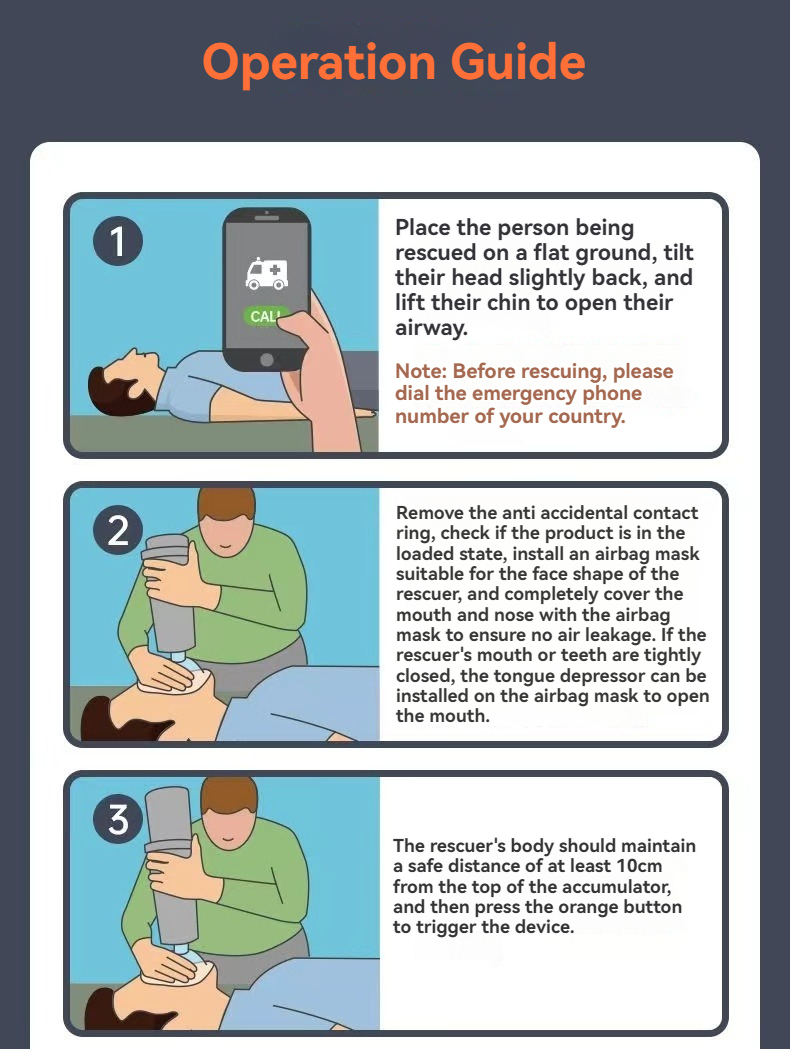 Sonmol Automatic Choking Rescue Device for Kids and Adults | Portable ...