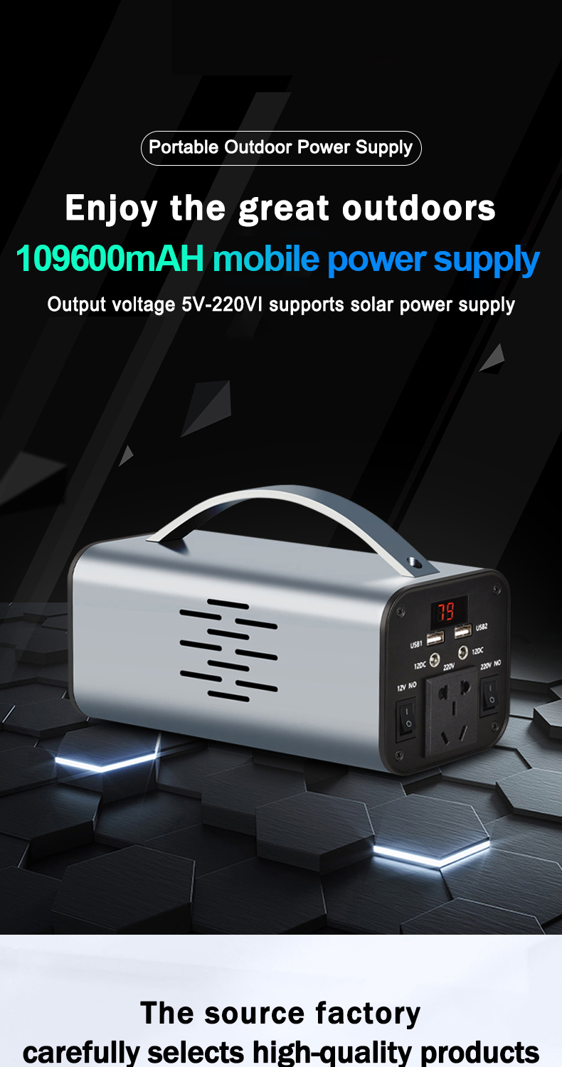Power Station 350W/300W/200W Super Fast Charging 109600mAh Big Capacity ...