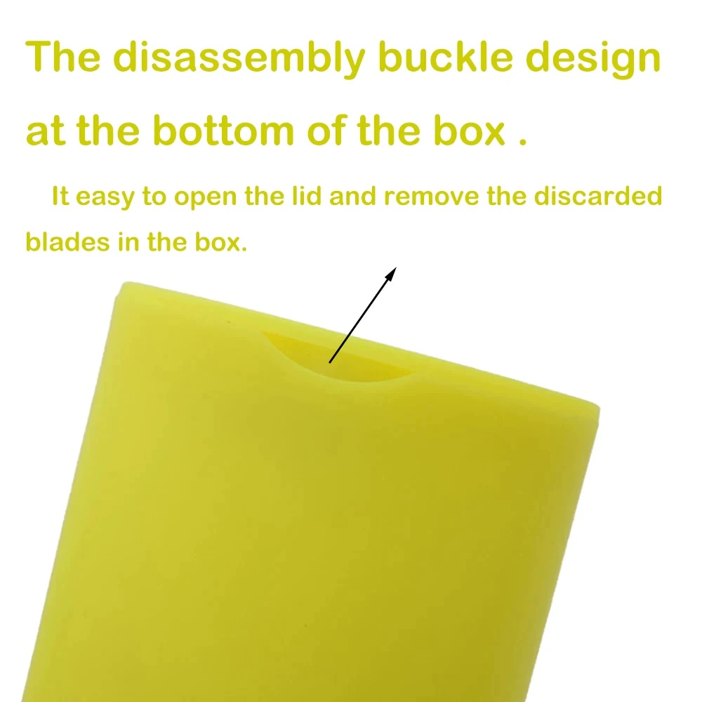 Magnet Disposal Box To Break Snop Off Blade And Storage Used Blades ...